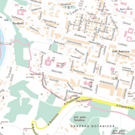 Stadtplan Prag